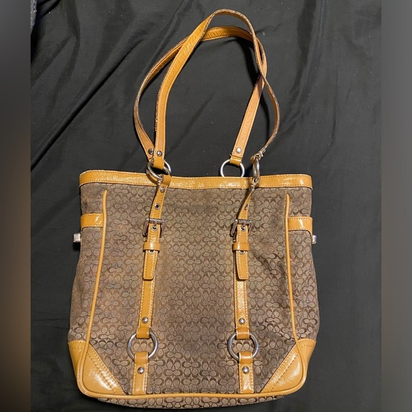 Coach | Bags | Coach Signature Mini C Tote Bag | Poshmark